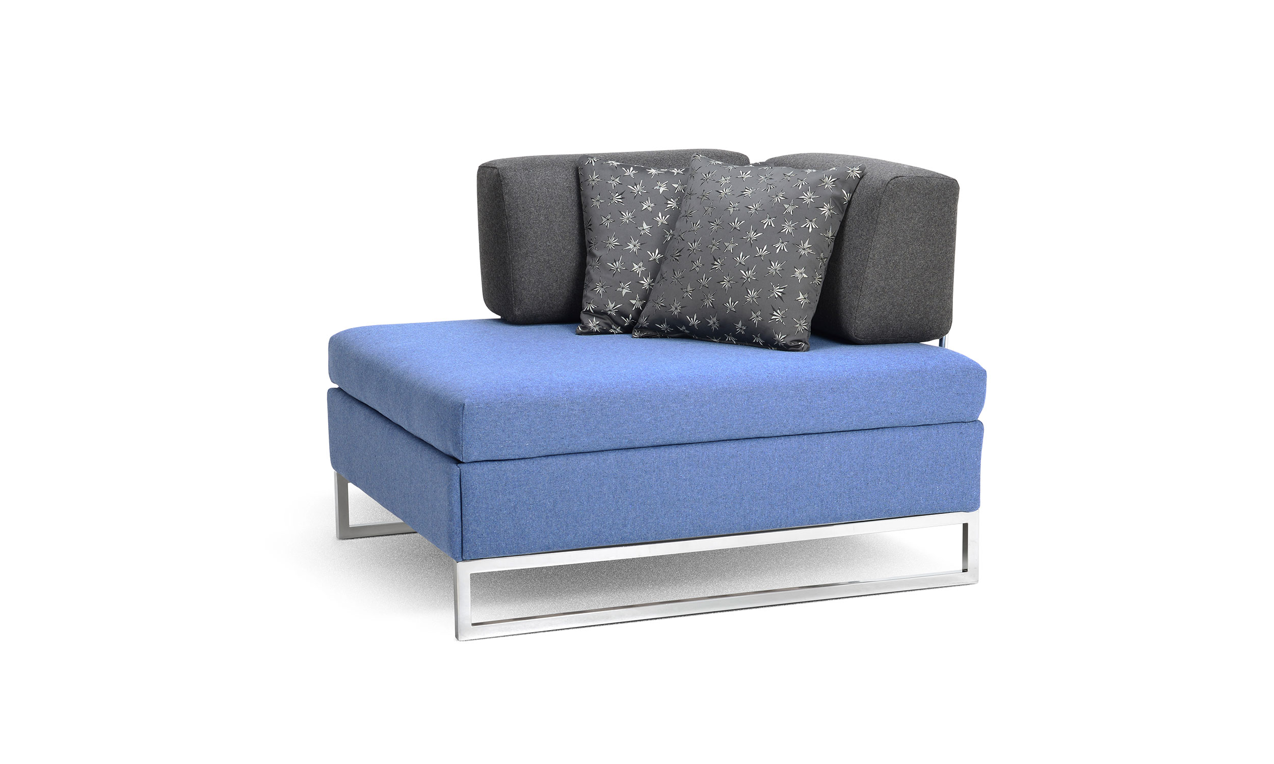 Hocker_kompaktes_Bettsofa - Swissplus
